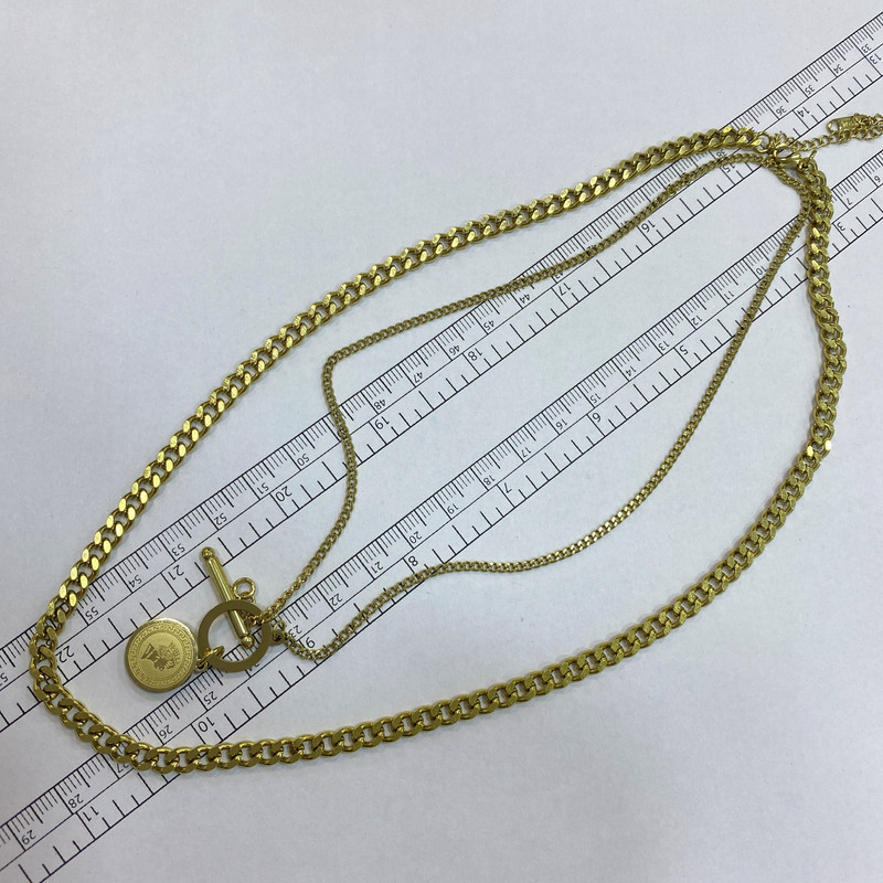 قیمت و خرید گردنبند زنانه مدل سکه کد N3233n