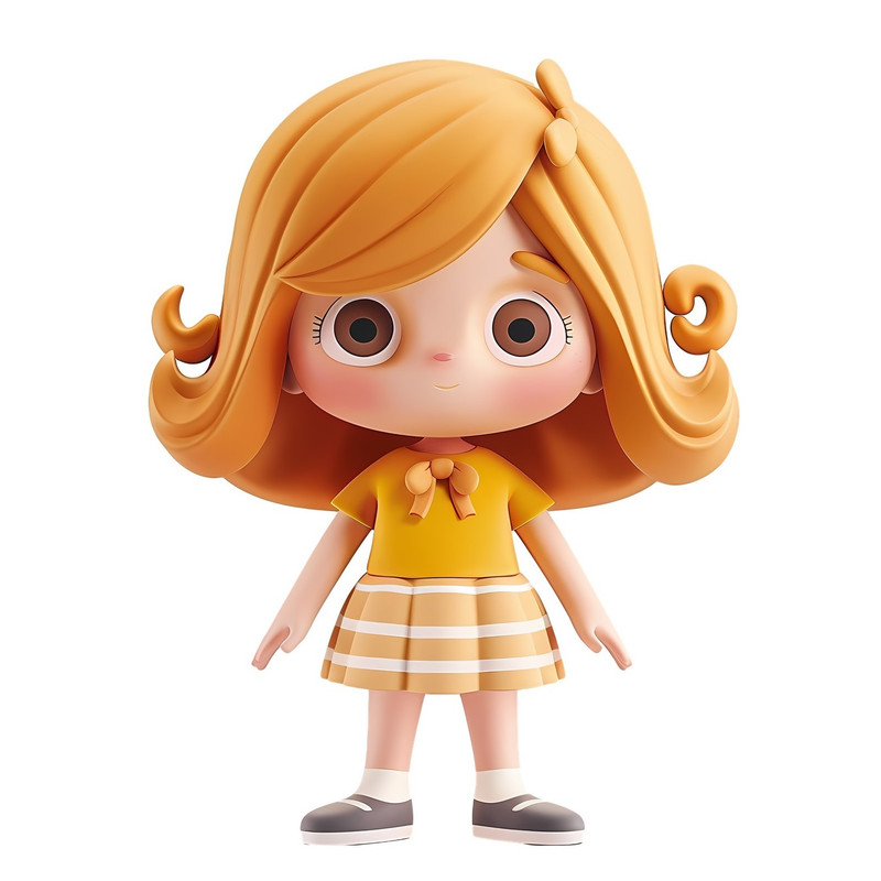 قیمت و خرید برچسب مدل برش خورده شفاف اسکرپ بوک طرح عروسکی- بسته 46 عددی