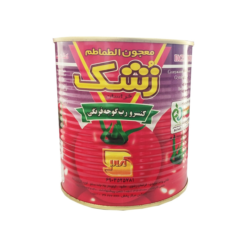 قیمت و خرید رب گوجه فرنگی زٌشک - 800 گرم