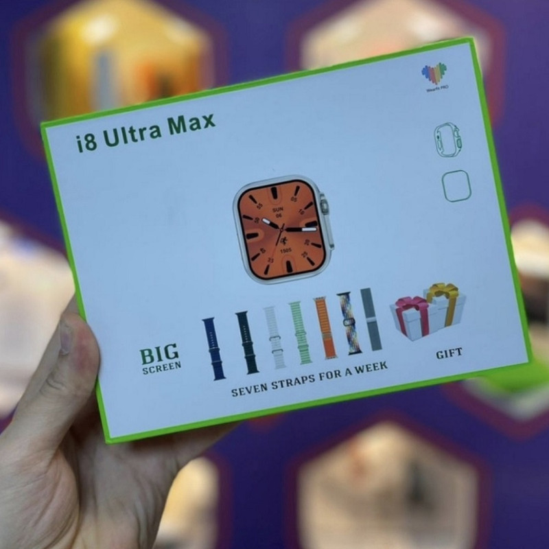 قیمت و خرید ساعت هوشمند مدل i8 ultra max