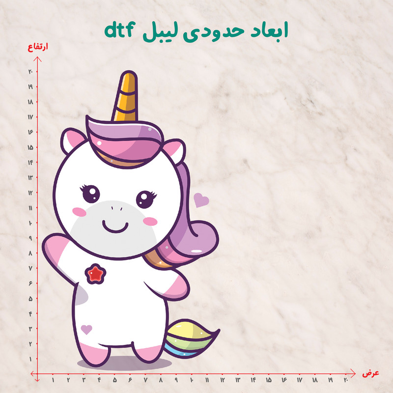 قیمت و خرید استیکر پارچه و لباس مدل dtf طرح یونیکورن کد H20.918 مجموعه 3 عددی