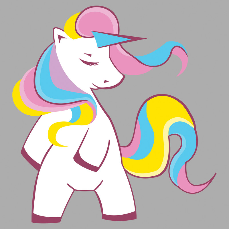 قیمت و خرید استیکر پارچه و لباس مدل dtf طرح یونیکورن کد H15.599 مجموعه 4 عددی