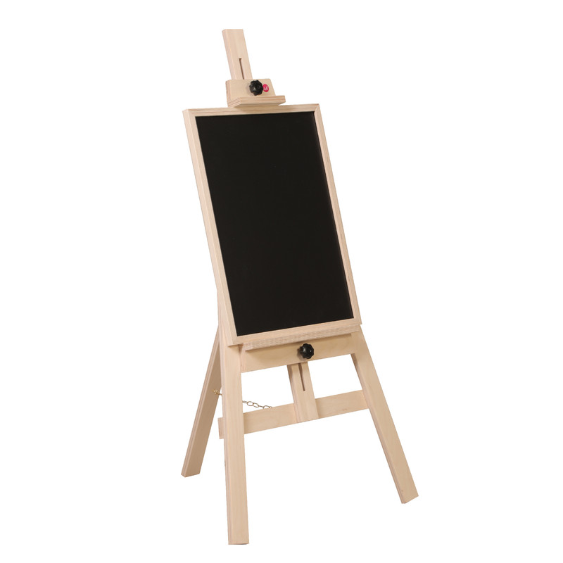 قیمت و خرید تخته دو رو سایز 37x47 مدل Small به همراه گچ چهار رنگ و تخته پاک کن