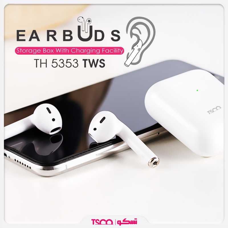 قیمت و خرید هدفون بلوتوثی تسکو مدل TH 5353 TWS