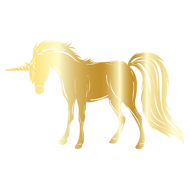 قیمت و خرید استیکر پارچه و لباس مدل dtf طرح یونیکورن کد H20.1137 مجموعه 3 عددی