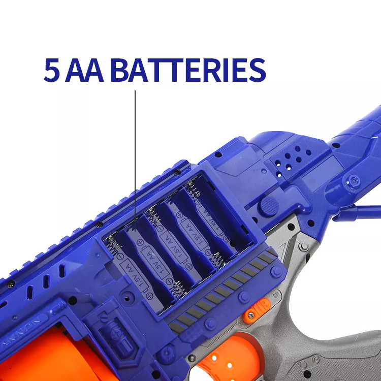 قیمت و خرید تفنگ بازی مدل مسلسل تیر اسفنجی کد Epic Rage gun G1A