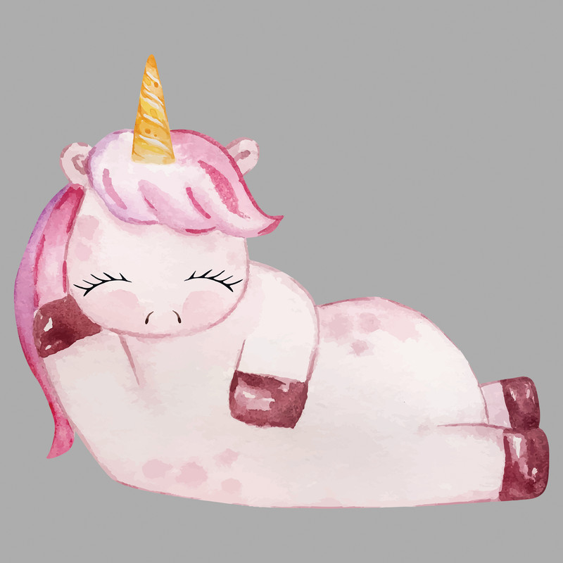 قیمت و خرید استیکر پارچه و لباس مدل dtf طرح یونیکورن کد H20.538 مجموعه 3 عددی