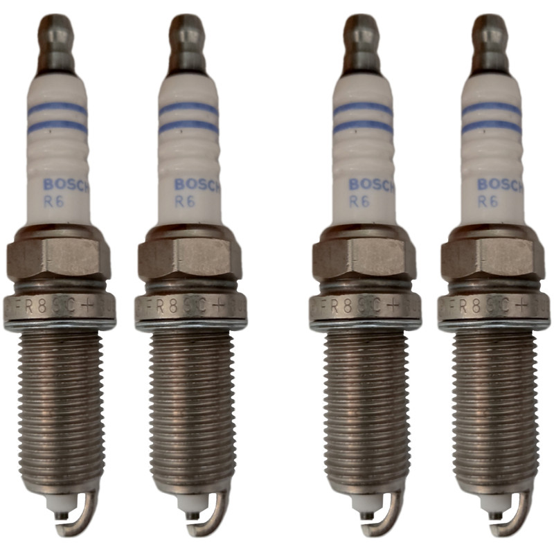 قیمت و خرید شمع خودرو بوش مدل پایه بلند FR8SC+ بسته 4 عددی