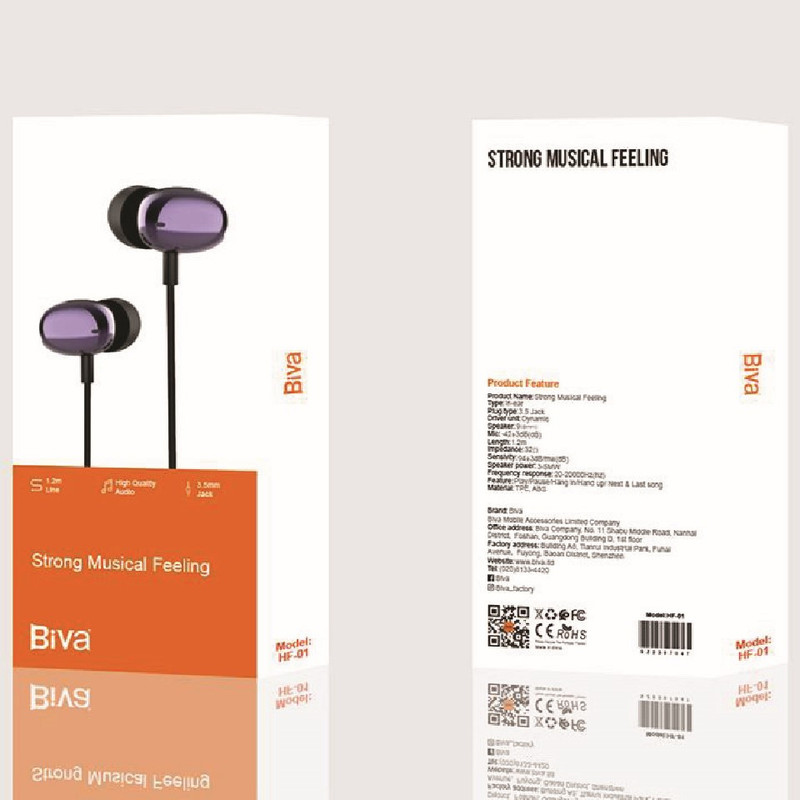 قیمت و خرید هندزفری بیوا مدل Biva HF-01