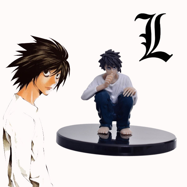 قیمت و خرید فیگور مدل انیمه دفترچه مرگ Death Note طرح ال و ریوک مجموعه
