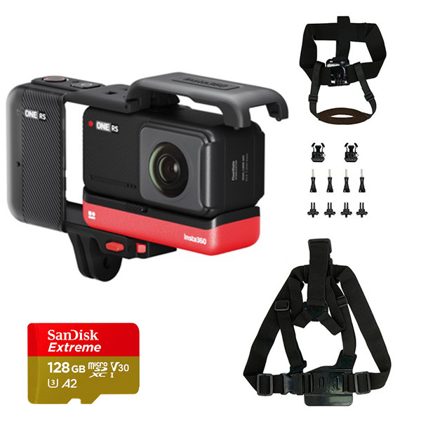 قیمت و خرید دوربین فیلم برداری اینستا 360 مدل One Rs Run Bundel به