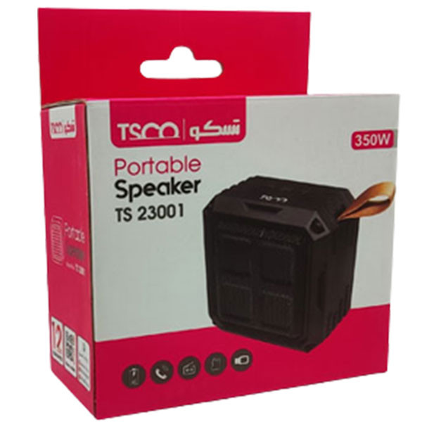 قیمت و خرید اسپیکر بلوتوثی قابل حمل تسکو مدل TS 23001