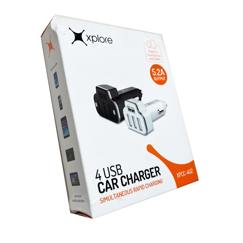 قیمت و خرید شارژر فندکی اکسپلور مدل XPCC-4U2