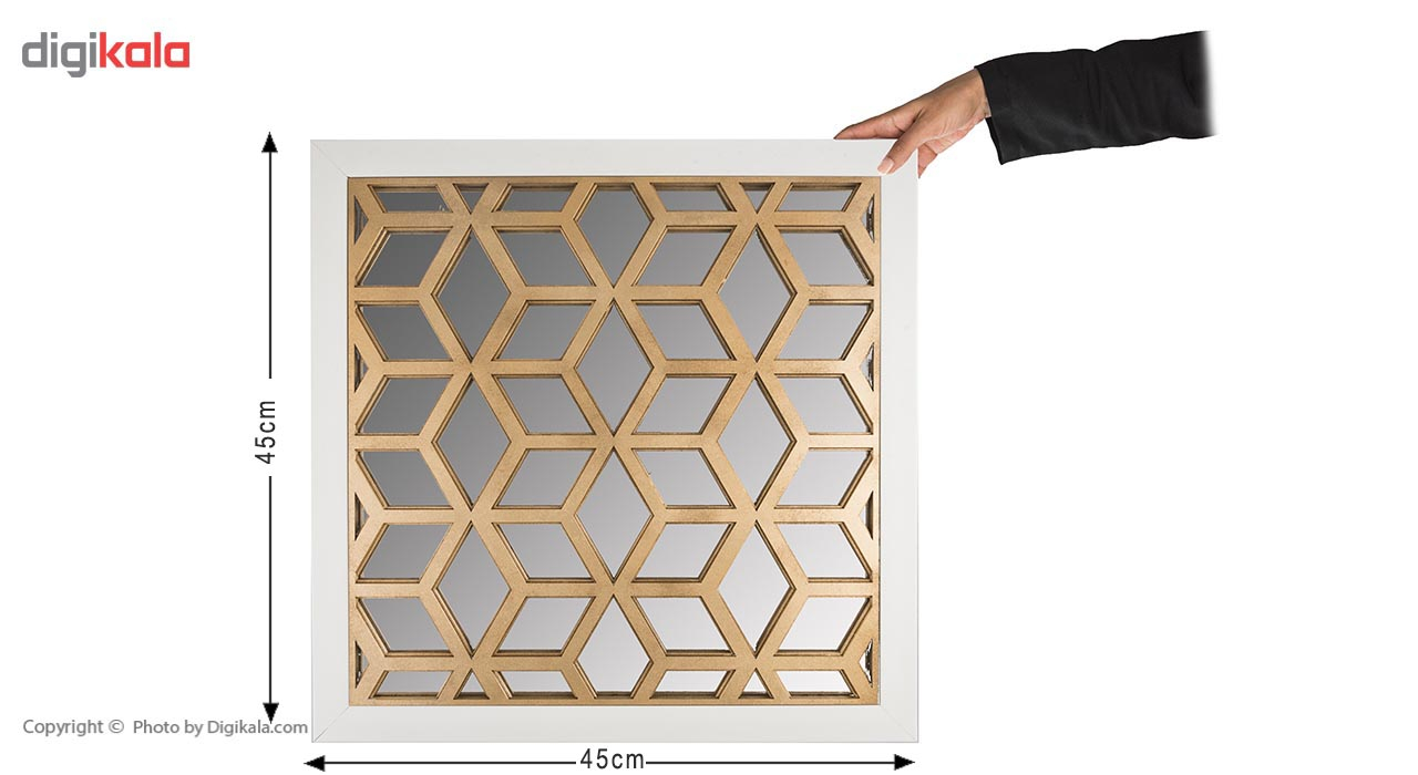 خرید آینه دکوما مدل DFM017-WG - یونایت موکا