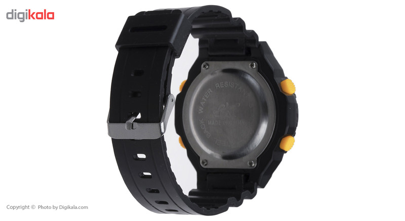 قیمت و خرید ساعت مچی دیجیتال پلیت مدل Polit WR30M 641 Yellow -گالری مارنا