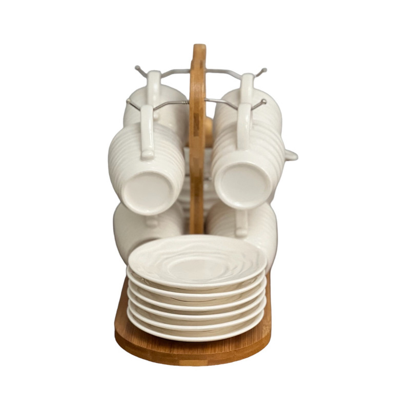 قیمت و خرید سرویس قهوه خوری 14 پارچه مدل قلب