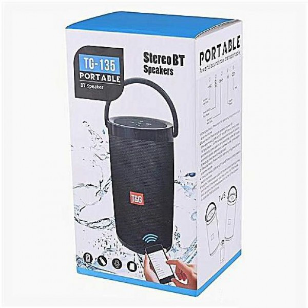 قیمت و خرید اسپیکر بلوتوثی قابل حمل تی اند جی مدل TG-135