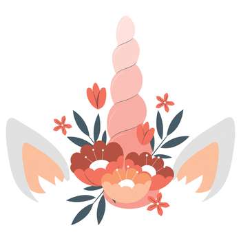 قیمت و خرید استیکر پارچه و لباس مدل dtf طرح یونیکورن کد H20.108 مجموعه 3 عددی