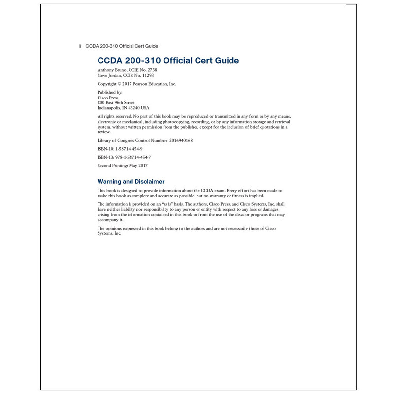 قیمت و خرید کتاب CCDA 200-310 Official Cert Guide اثر ANTHONY BRUNO ...