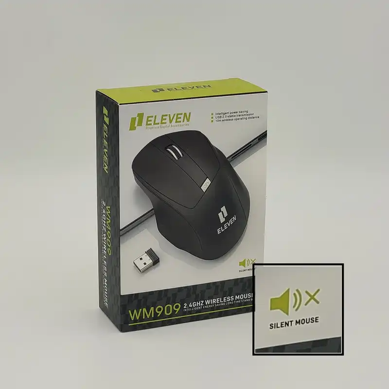 خرید و قیمت ⭐⭐ ماوس بی سیم ایلون مدل WM909 SILENT - محصول سرا