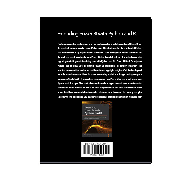 قیمت و خرید کتاب Extending Power Bi With Python And R اثر Luca Zavarella انتشارات نبض دانش