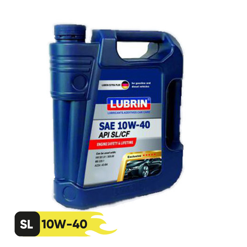 قیمت و خرید روغن موتور لوبرین مدل SAE 10W40- API SL/CF حجم 3.5 لیتر