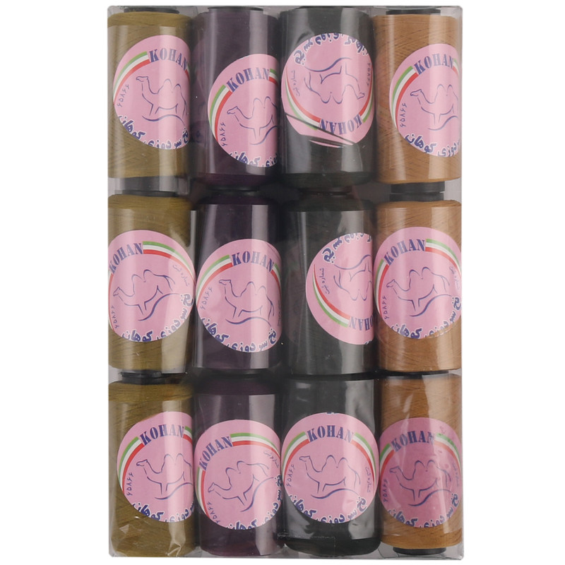 قیمت و خرید نخ سردوز کوهان مدل کمل کد 107895 مجموعه 12 عددی