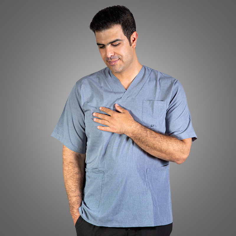 قیمت و خرید روپوش پزشکی مردانه تادو مدل RO39