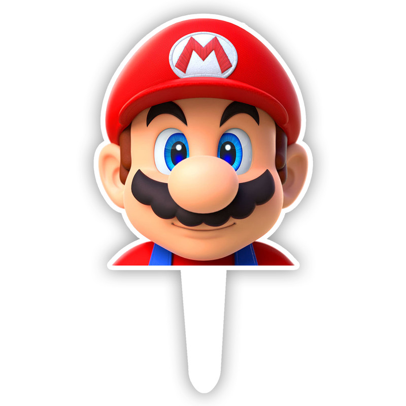 قیمت و خرید تاپر کیک طرح سوپر ماریو کد R462