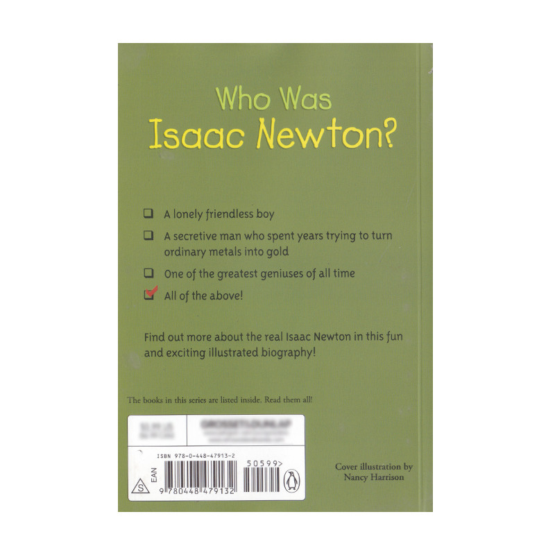 قیمت و خرید کتاب Who Was Isaac Newton اثر Janet B. Pascal انتشارات ...