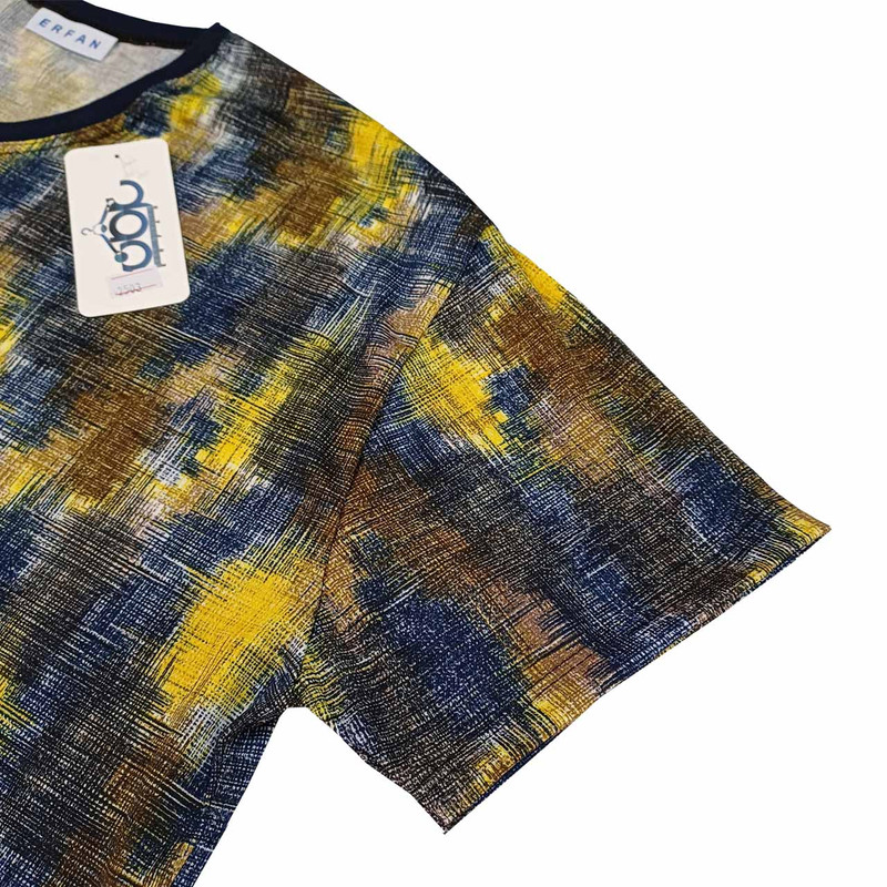 قیمت و خرید ست تی شرت آستین کوتاه و شلوارک زنانه مدل آبرنگی فلامنت