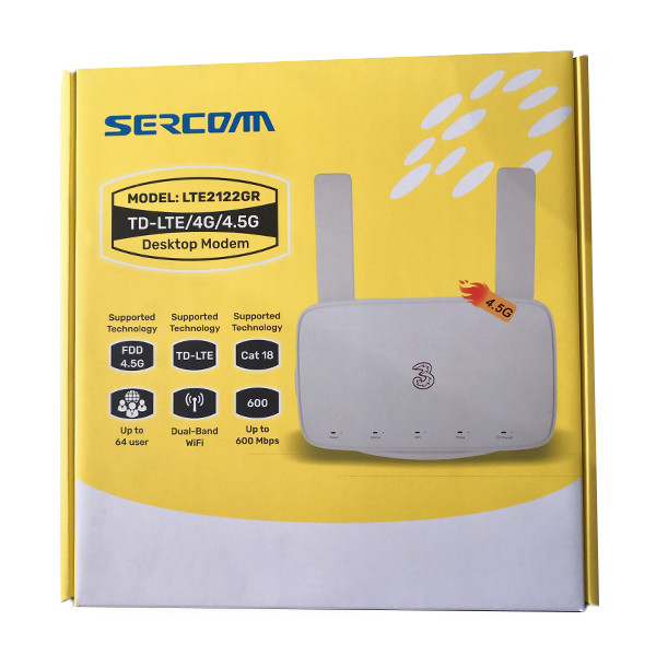 قیمت و خرید مودم 4.5G/TD-LTE سرکام مدل LTE2122GR