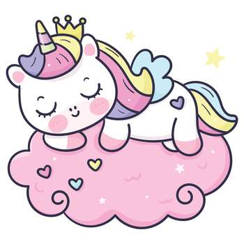 قیمت و خرید استیکر پارچه و لباس مدل dtf طرح یونیکورن کد H20.771 مجموعه 3 عددی