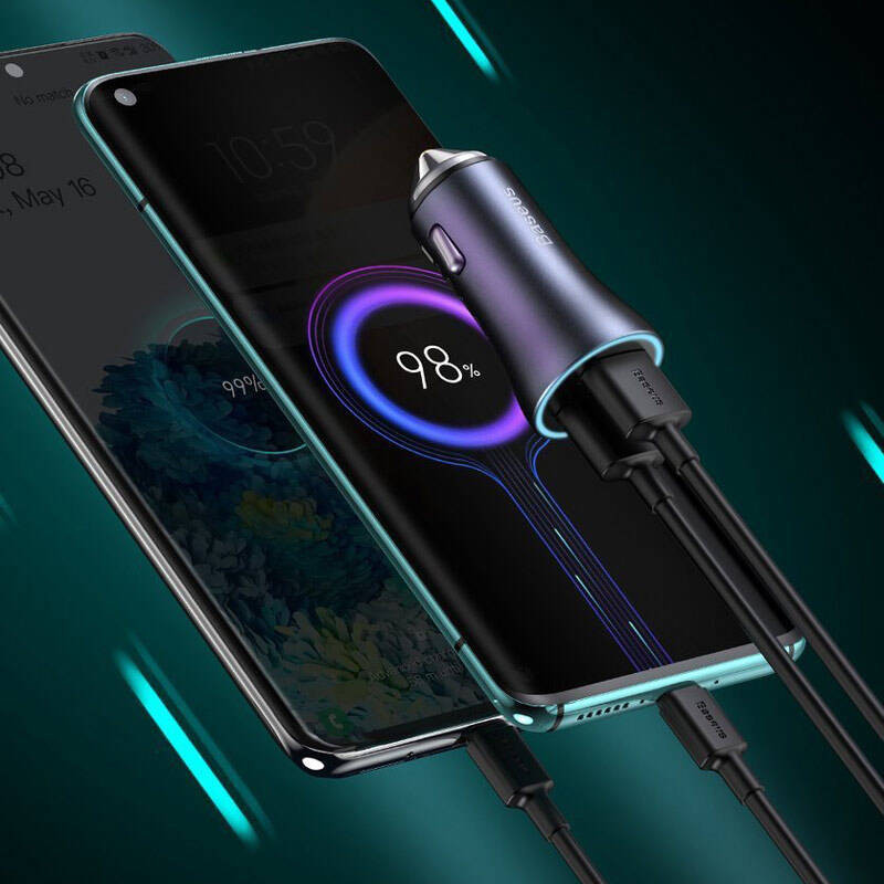 قیمت و خرید شارژر فندکی باسئوس مدل CCJD-A0G