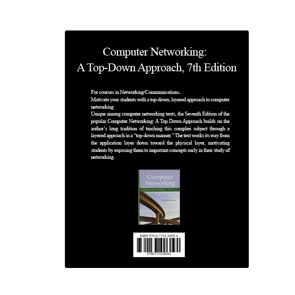 قیمت و خرید کتاب Computer Networking: A Top-Down Approach, 7th Edition اثر جمعی از نویسندگان ...