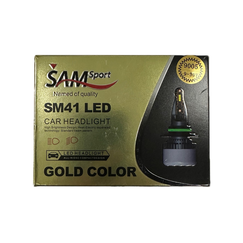 قیمت و خرید هدلایت خودرو سام مدل SM41 کد H7 بسته دو عددی