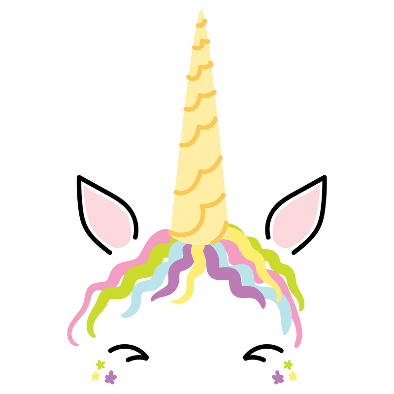 قیمت و خرید استیکر پارچه و لباس مدل dtf طرح یونیکورن کد H20.57 مجموعه 3 عددی