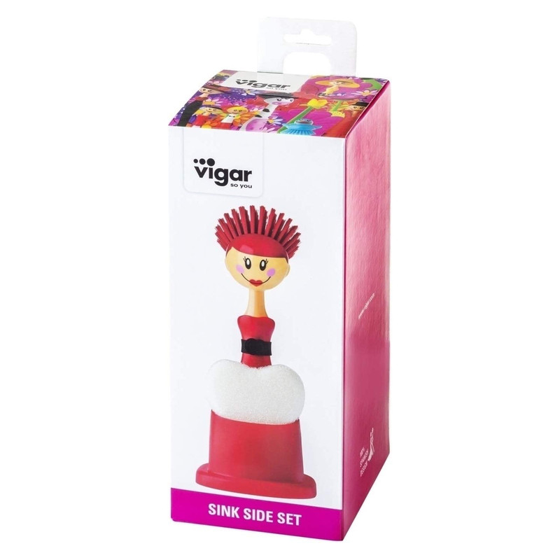 قیمت و خرید فرچه شستشو ویگار مدل SIDE کد 4539 به همراه اسکاچ