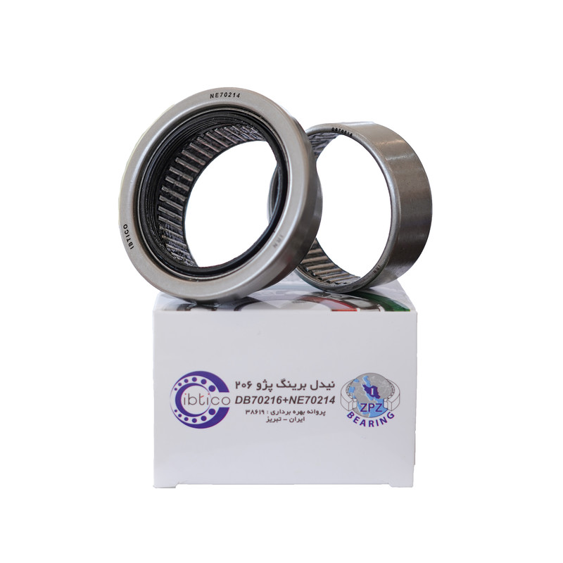 قیمت و خرید بلبرینگ ژامبون گیربکس آی بی تی آی کو مدل NE70214+DB70216 مناسب پژو 206 بسته بندی 2 عددی