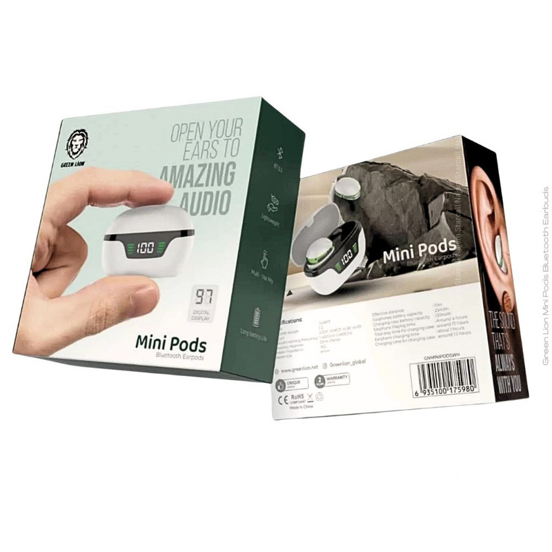 قیمت و خرید هندزفری بلوتوثی گرین لاین مدل Mini Pods GNMINIPODS