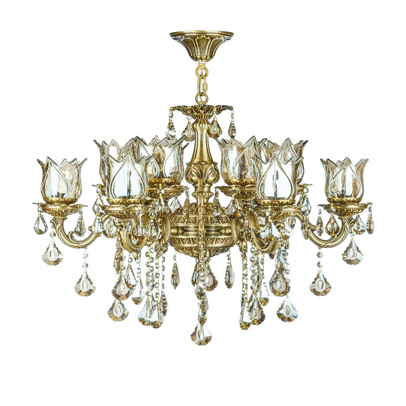 قیمت و خرید لوستر 12 شعله چشمه نور کد S3559/6+6-AO