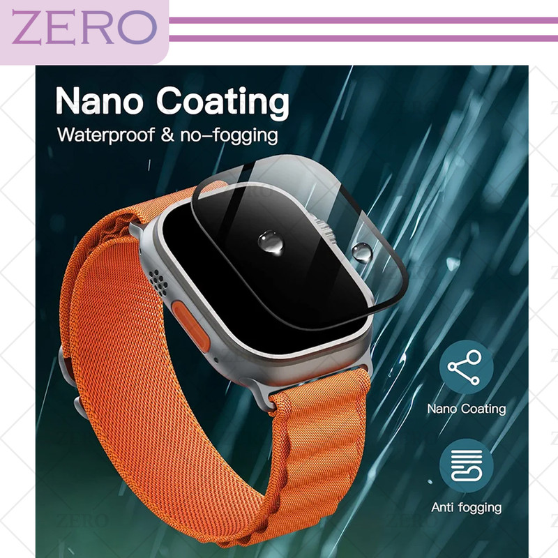 قیمت و خرید محافظ صفحه نمایش شیشه‌ای زیرو مدل SH-FULL-ZR مناسب برای ساعت هوشمند ویرفیت HK8 pro ...