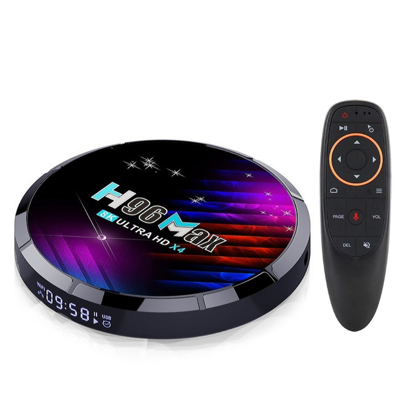 قیمت و خرید اندروید باکس اچ96 مدل X4 8k 4/64G