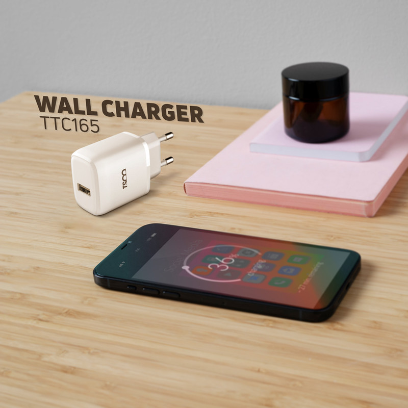 قیمت و خرید شارژر دیواری 10.5 وات تسکو مدل TTC 165
