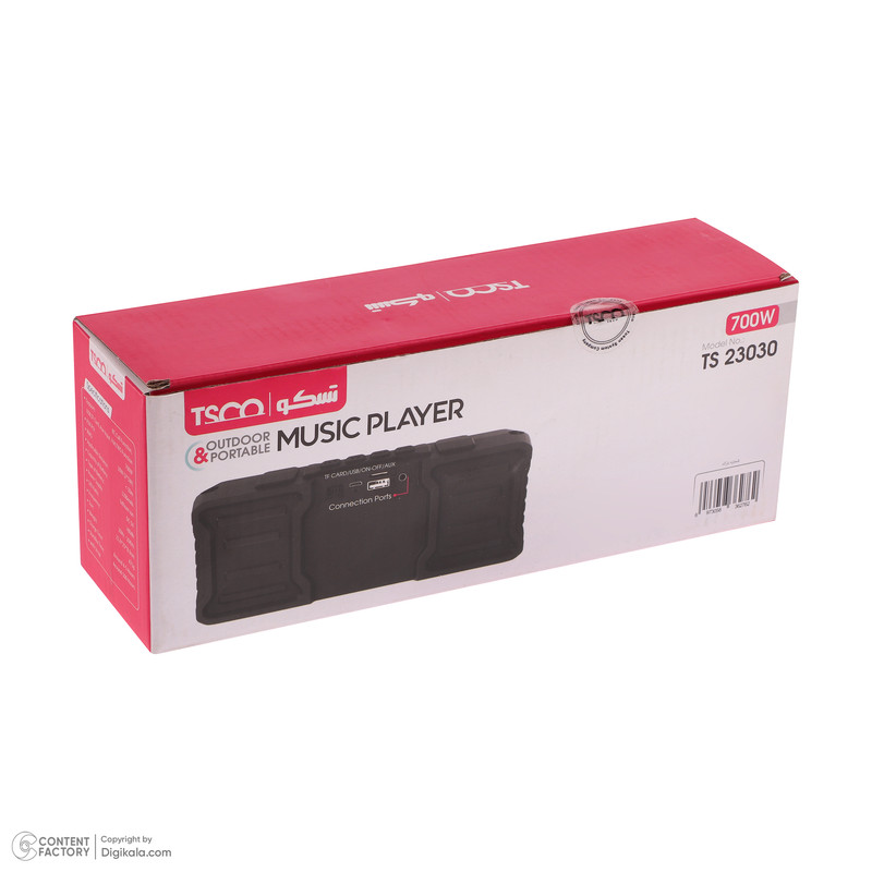 قیمت و خرید اسپیکر بلوتوثی قابل حمل تسکو مدل TS 23030
