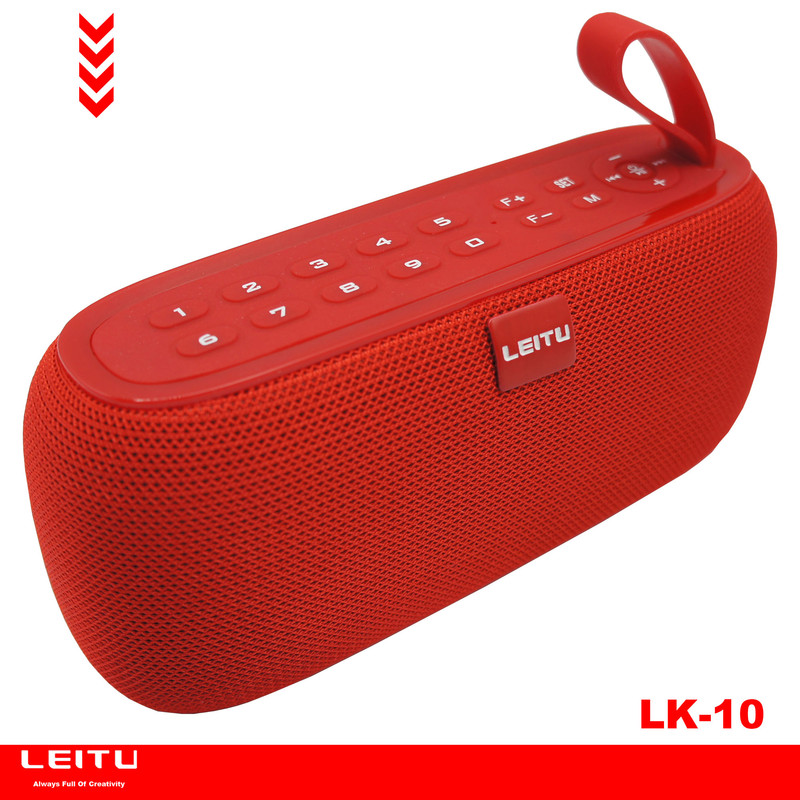 قیمت و خرید اسپیکر بلوتوثی قابل حمل لیتو مدل PORTABE SPEAKER LEITU LK-10