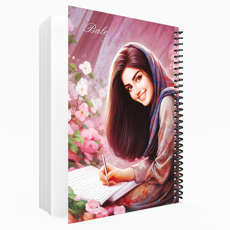 قیمت و خرید دفتر طراحی 100 برگ انتشارات بله مدل کاغذ ضخیم طرح دخترانه ...