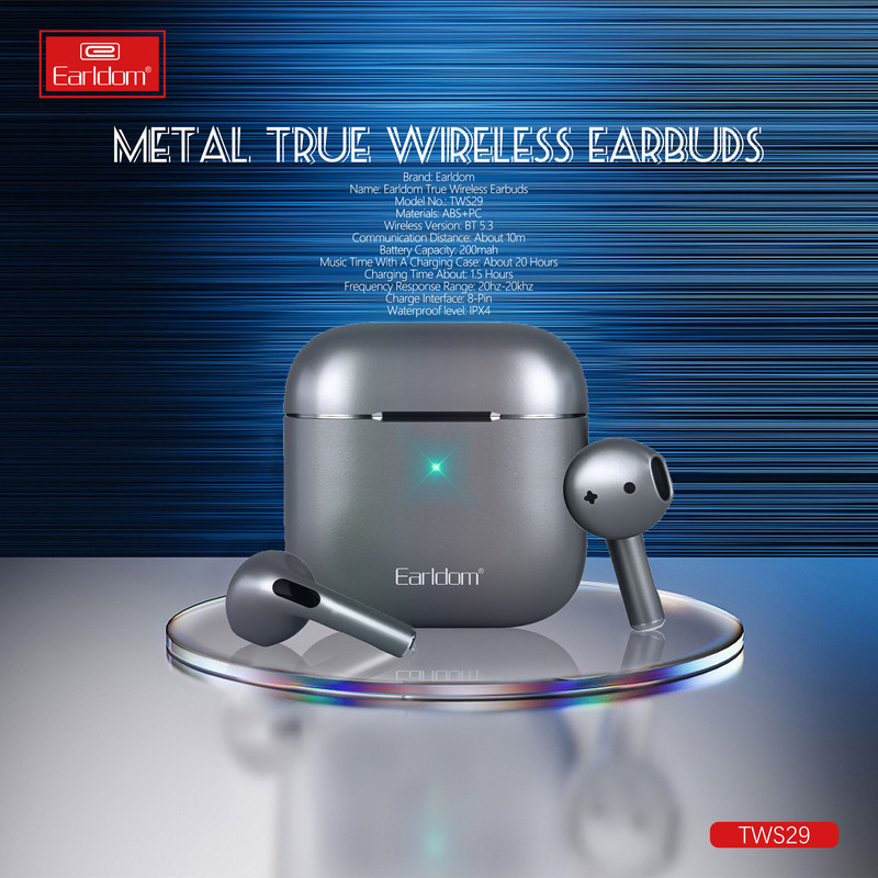 قیمت و خرید هندزفری بلوتوثی ارلدام مدل TWS29