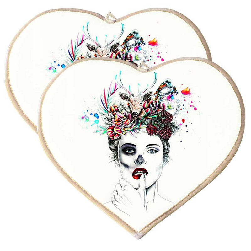 قیمت و خرید دستگیره شمسه نگار مدل دختر هنری کد 14 مجموعه دو عددی