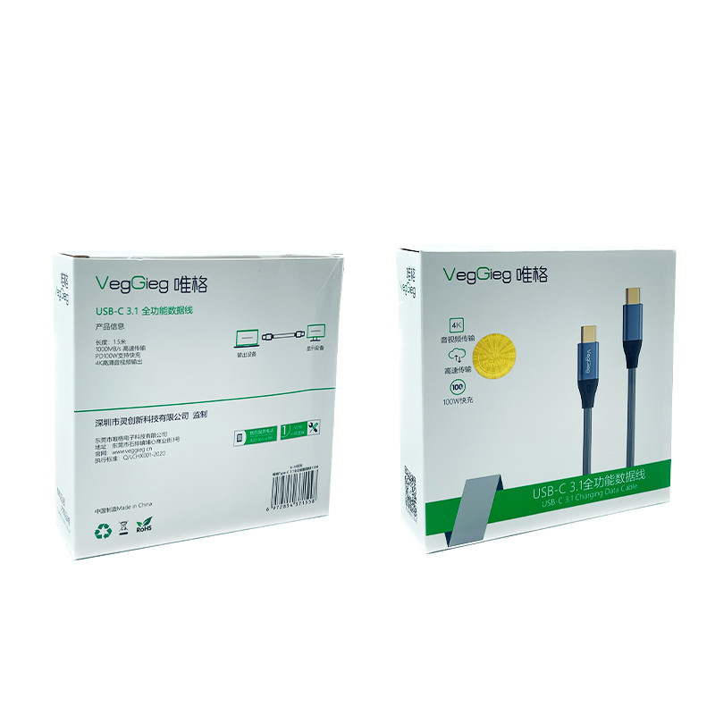 قیمت و خرید کابل USB-C وگیگ مدل V-H908 طول 1.5 متر